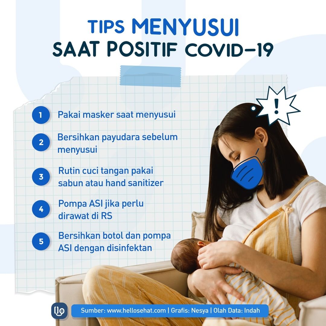 Tips Aman Menyusui Ketika Ibu Terinfeksi COVID-19 - HelloSehat